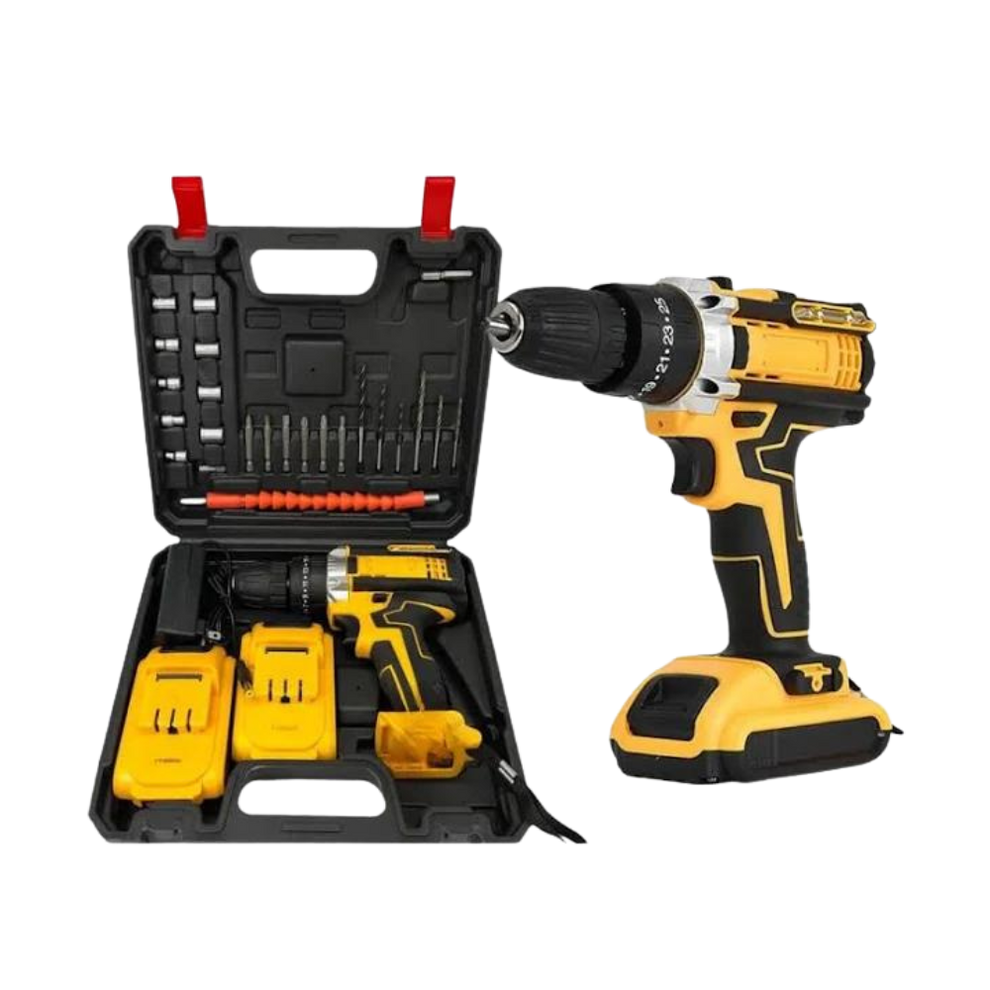 TALADRO INALAMBRICO 98V AMARILLO – BuyBox.cl